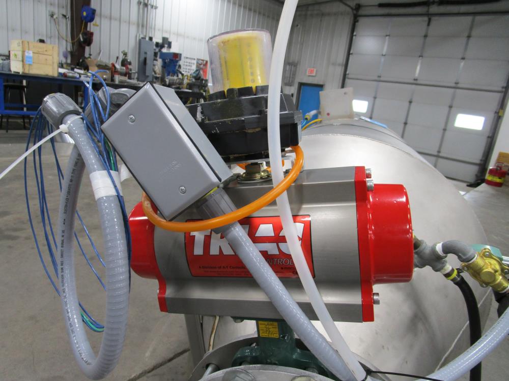 Smoot SS Scaling Hopper w/ Load Cells, Readout, and Control Panel