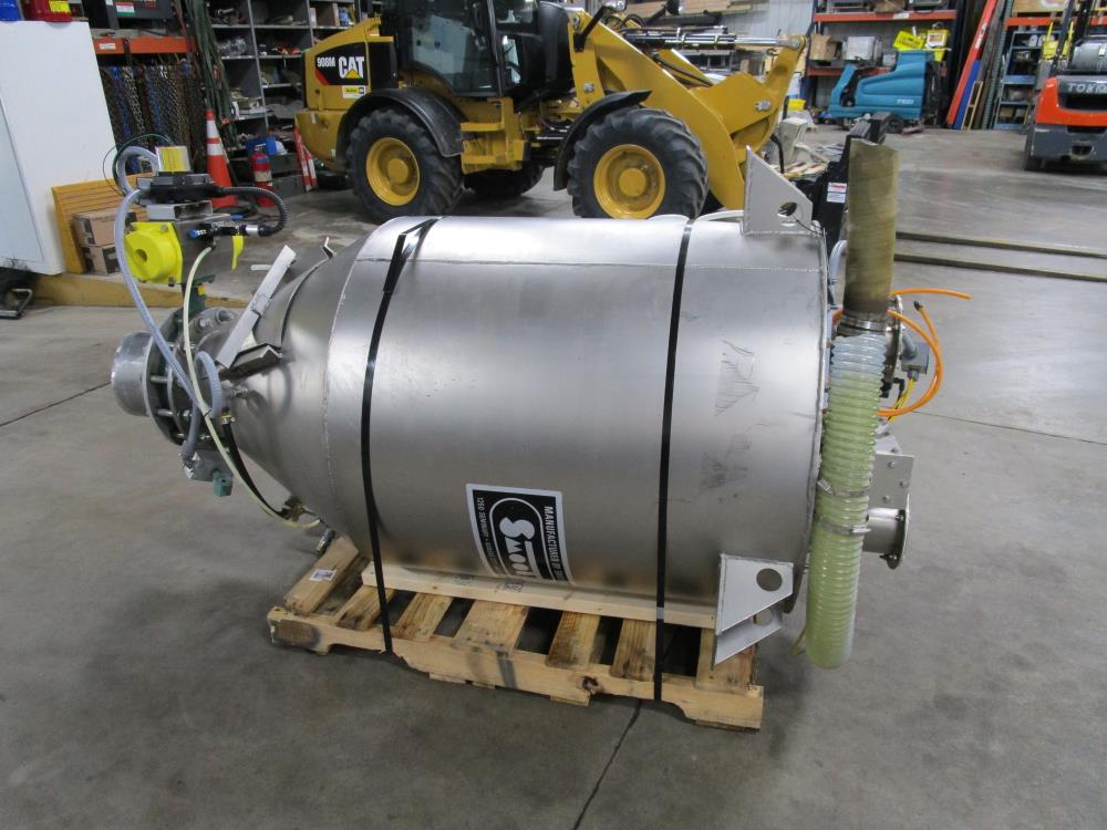 Smoot SS Scaling Hopper w/ Load Cells, Readout, and Control Panel