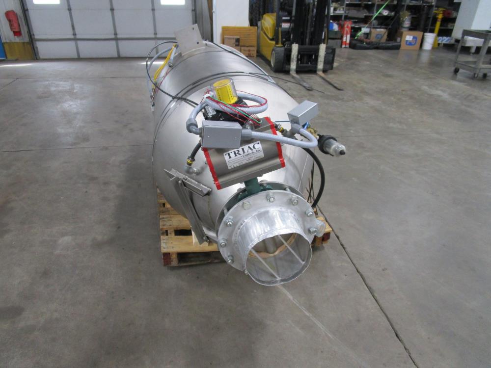 Smoot SS Scaling Hopper w/ Load Cells, Readout, and Control Panel