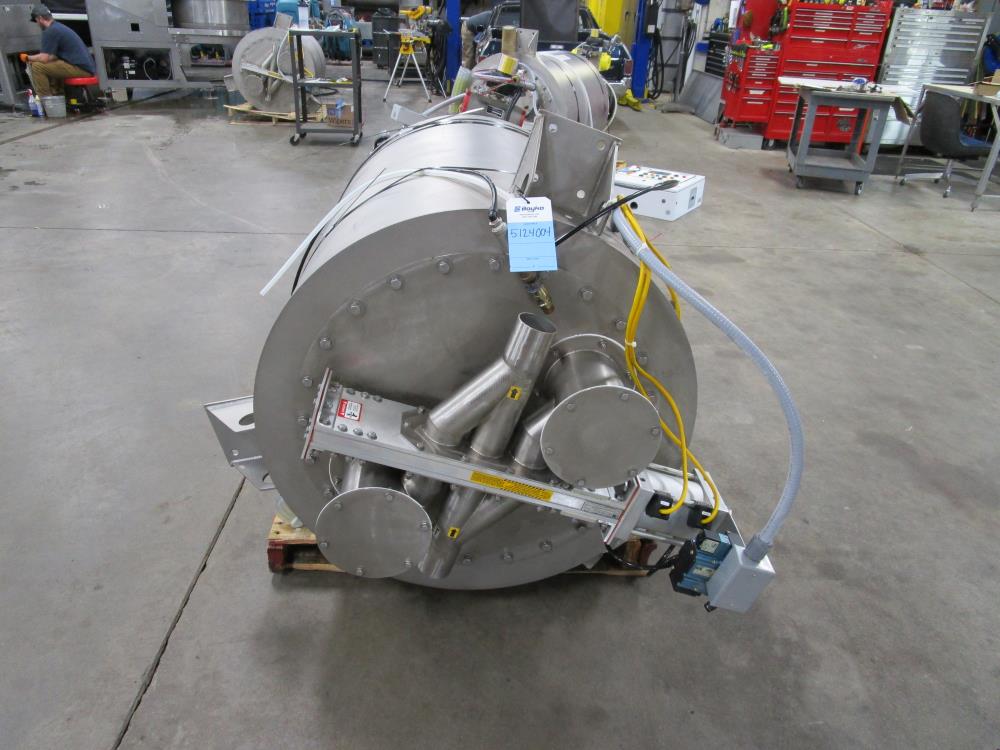 Smoot SS Scaling Hopper w/ Load Cells, Readout, and Control Panel