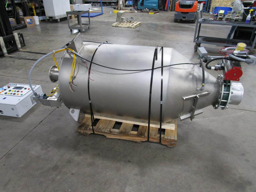 Smoot SS Scaling Hopper w/ Load Cells, Readout, and Control Panel