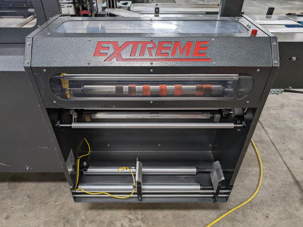 Used 2014 Extreme Packaging S18 Wrapper with XT-18 Heat Shrink Tunnel