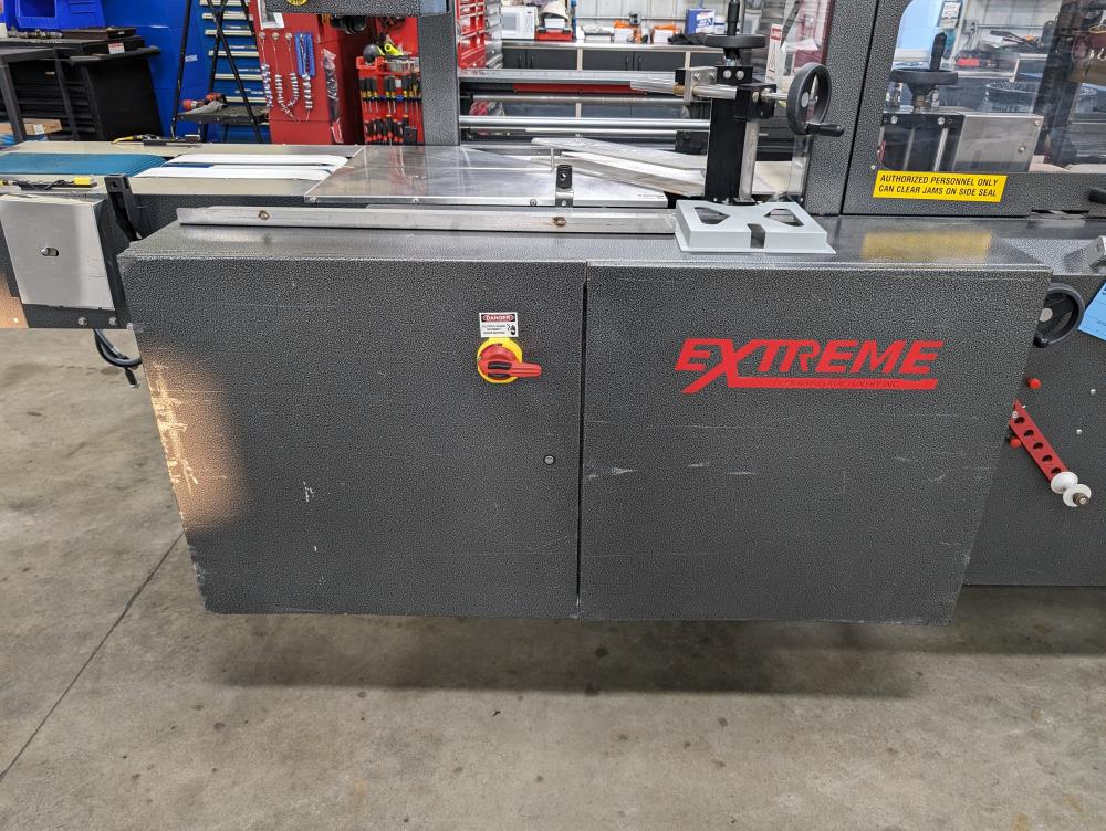 Used 2014 Extreme Packaging S18 Wrapper with XT-18 Heat Shrink Tunnel