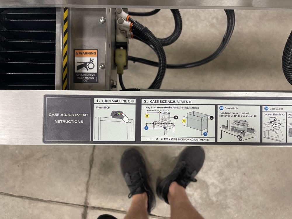 2018 Wexxar Bel 252 Fully Automatic Case Taper