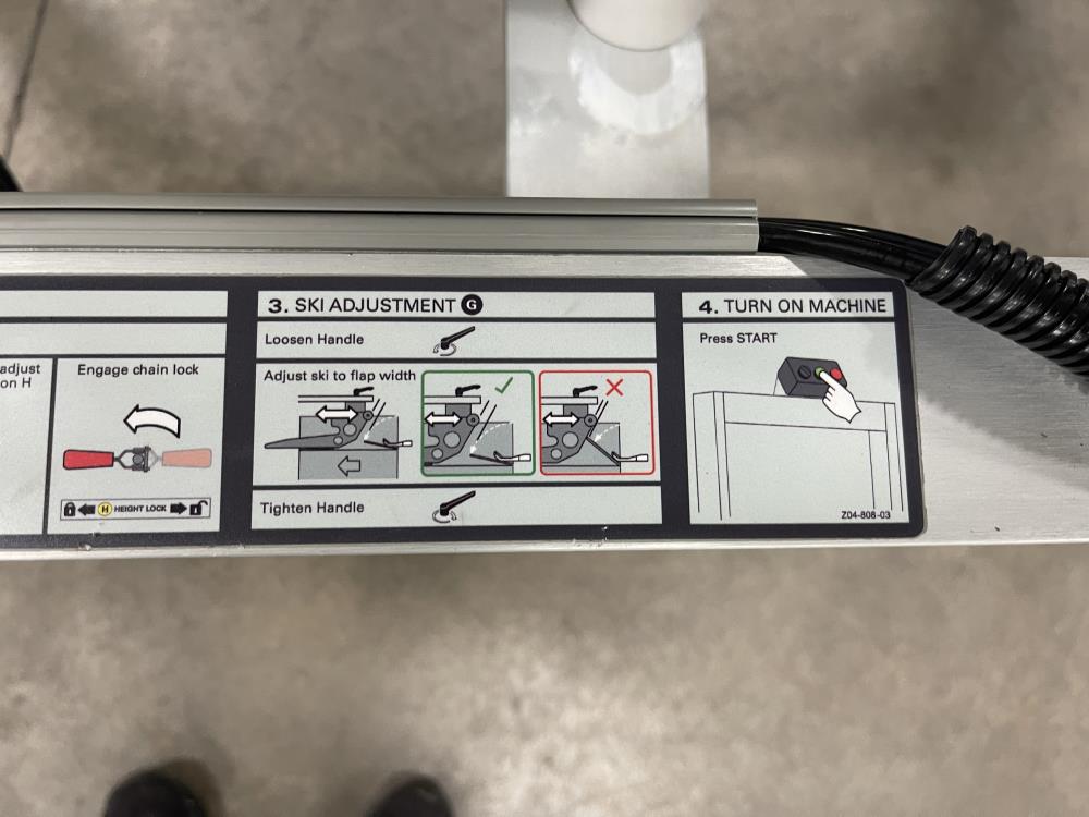 2018 Wexxar Bel 252 Fully Automatic Case Taper
