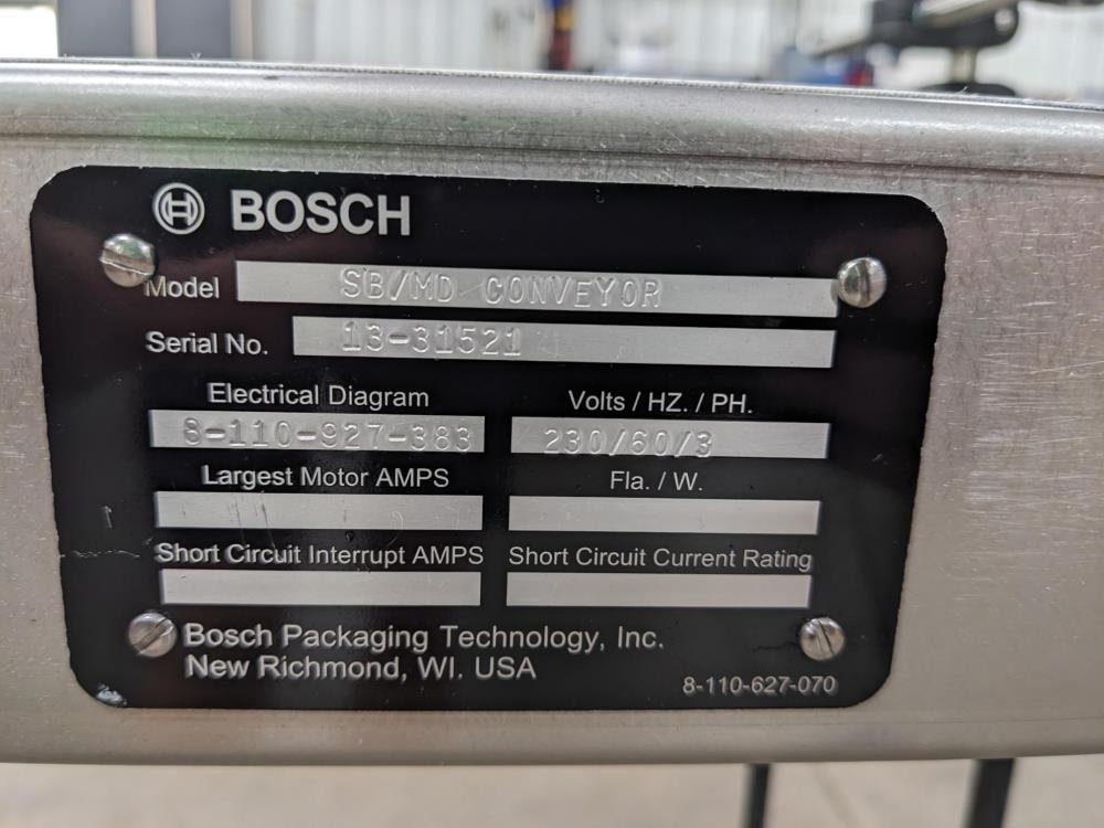 Bosch Continous Band Sealer with Conveyor