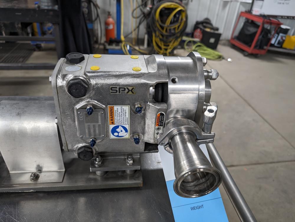 2015 Stainless Steel SPX Positive Displacement Pump, Model 018U2