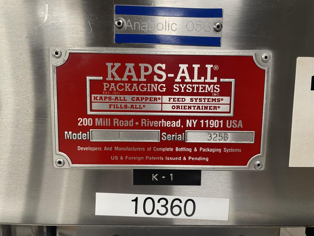 Kaps-All Capper with Conveyor