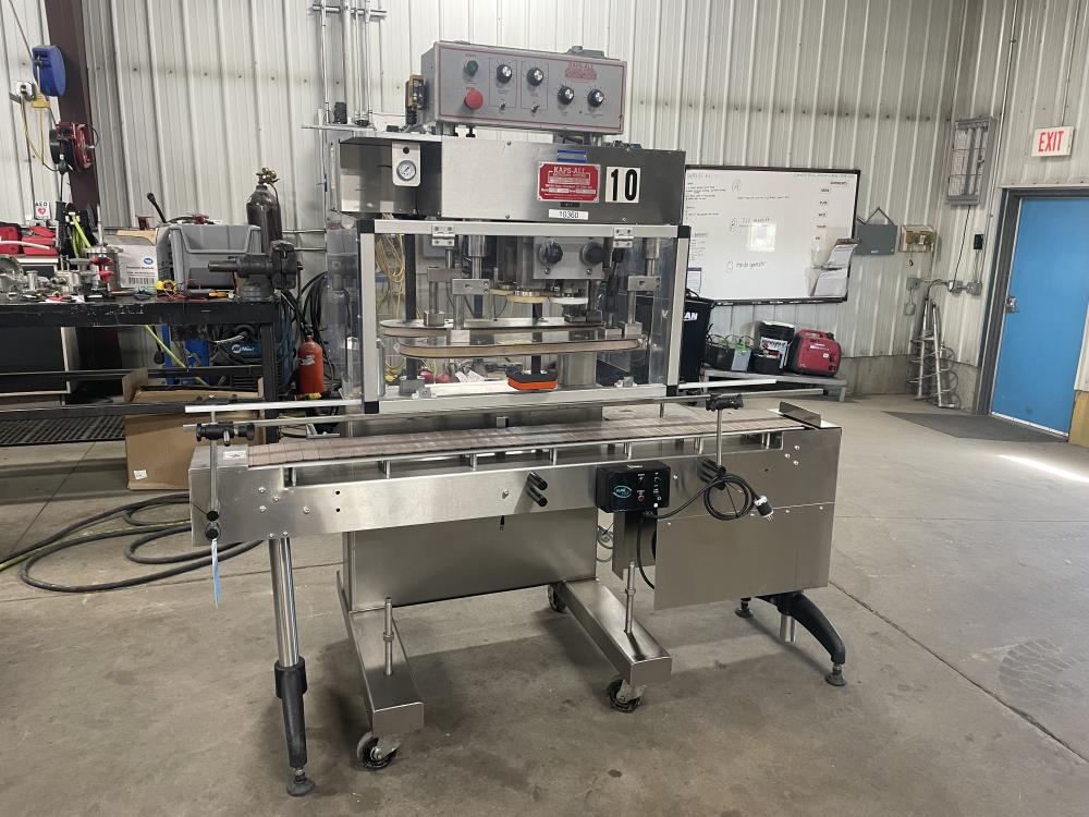 Kaps-All Capper with Conveyor