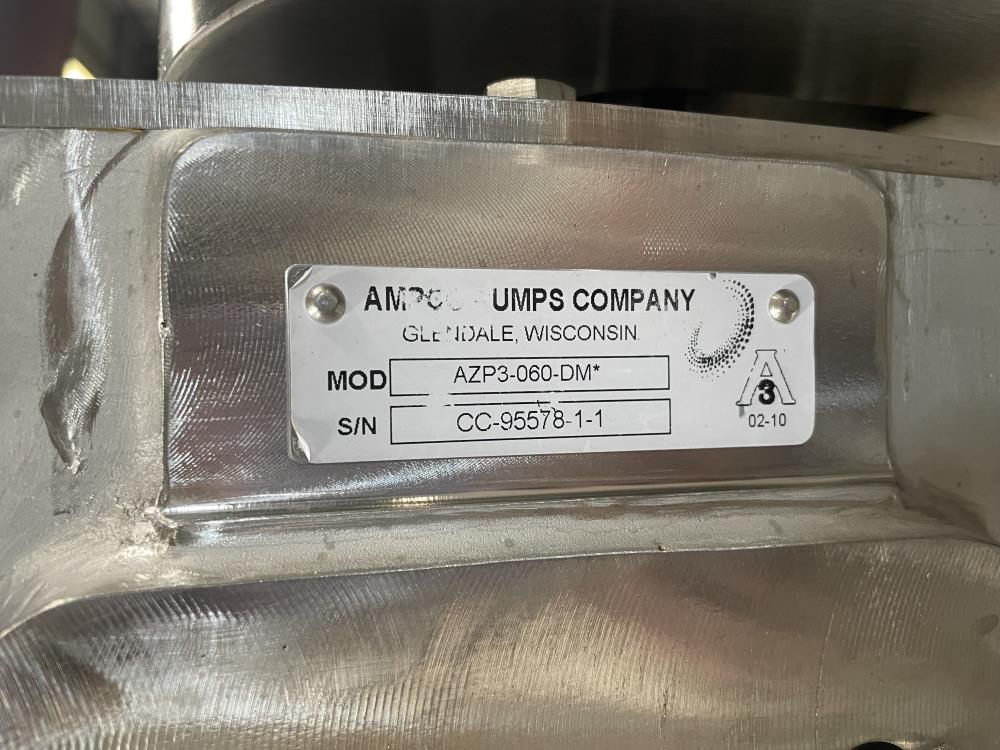 Ampco SS ZP3-060 Positive Displacement Pump