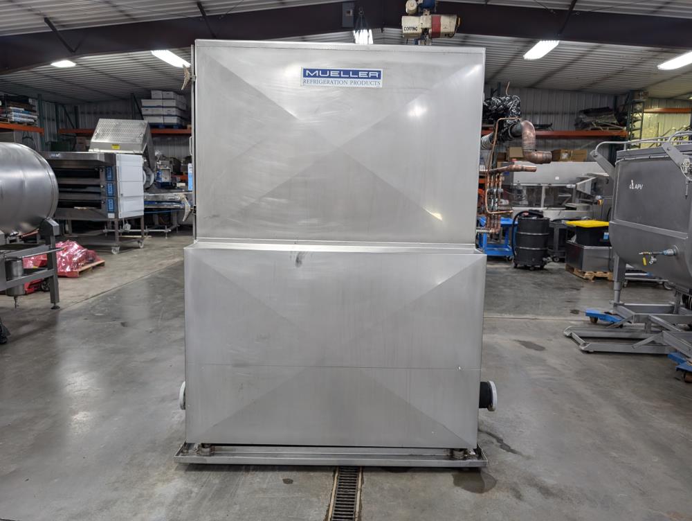 Mueller 4 Plate Falling Film Chiller with Condenser