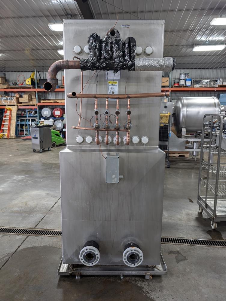 Mueller 4 Plate Falling Film Chiller with Condenser