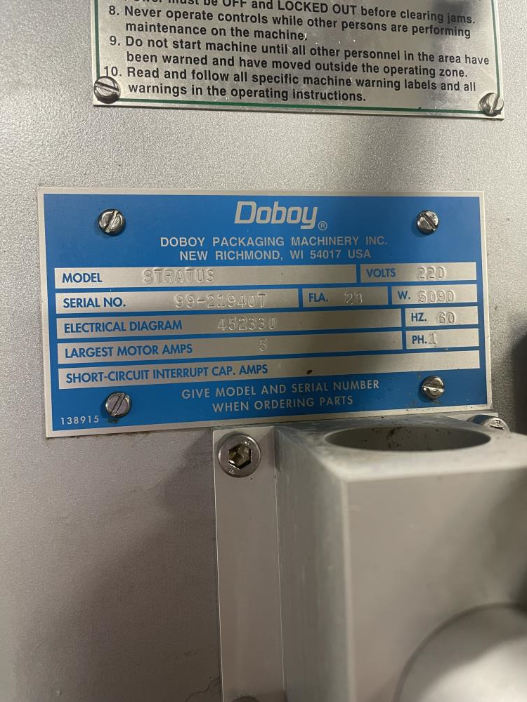 Doboy Stratus Horizontal Wrapper