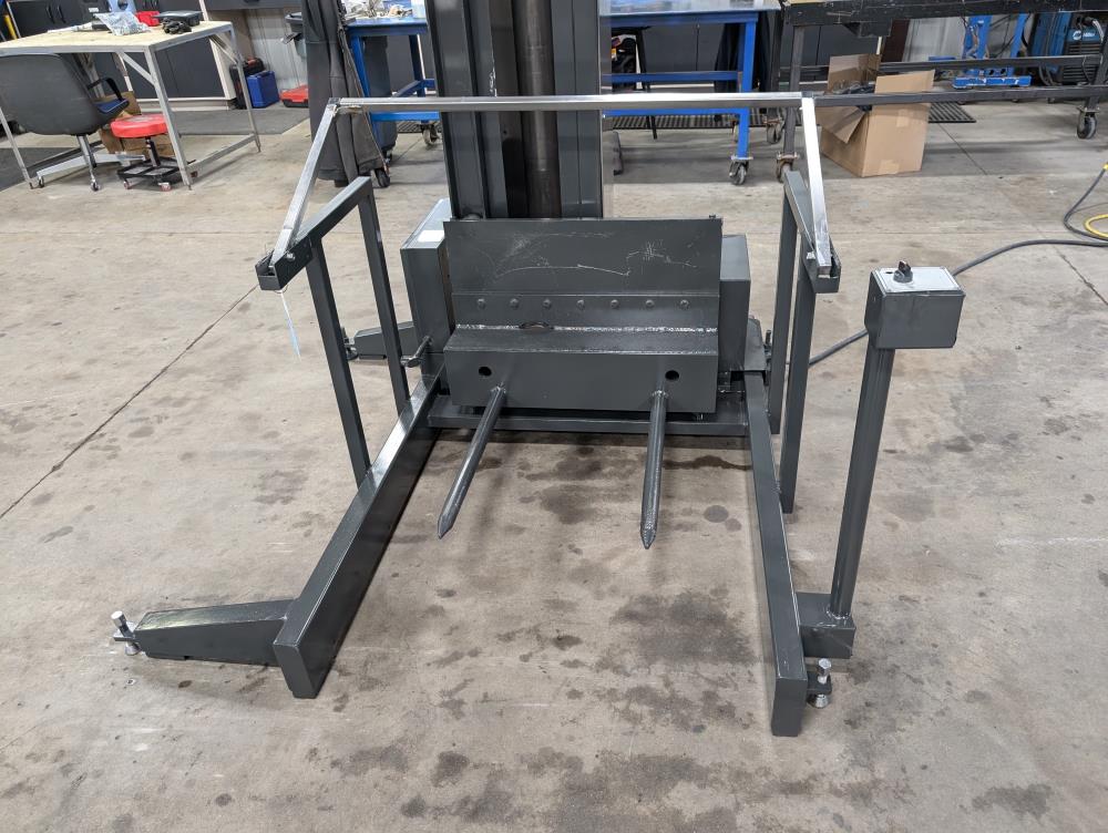 Food Makers Equipment Tote Lift, w/ SS Tote