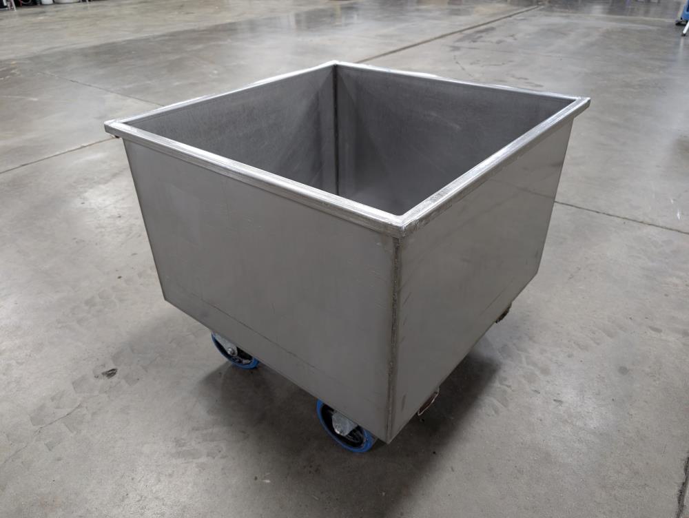 Food Makers Equipment Tote Lift, w/ SS Tote