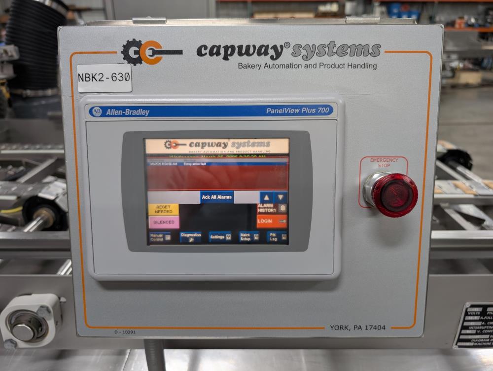Used 2014 Capway CAD 1-36 SS Depanner – With Cyclone Separator & Controls