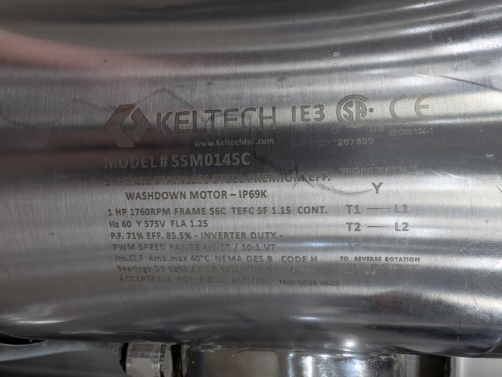 2013 E-Quip Cheese Melter Conveyor