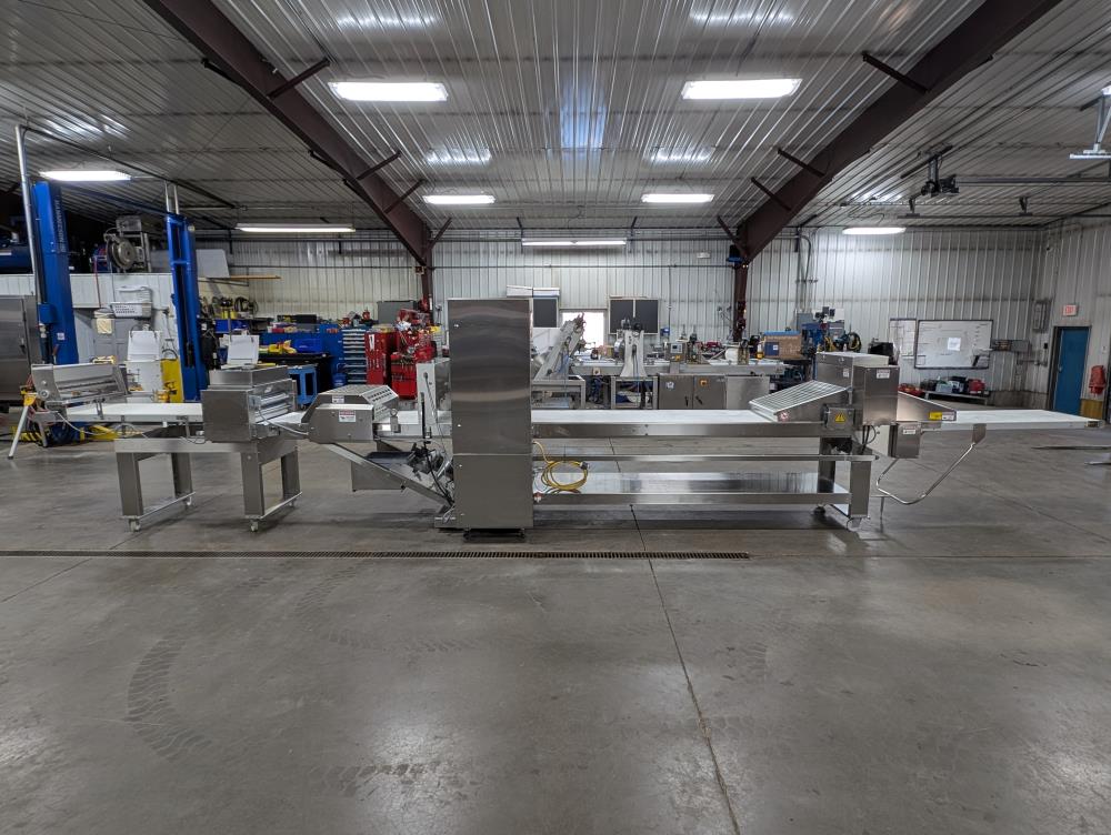 Used Rondo Doge 27 ft. Makeup Line – Sheeting, Depositor & Guillotine