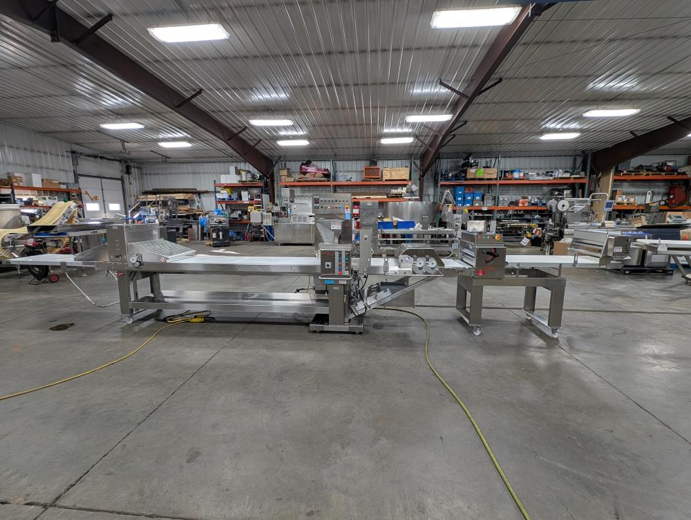 Used Rondo Doge 27 ft. Makeup Line – Sheeting, Depositor & Guillotine