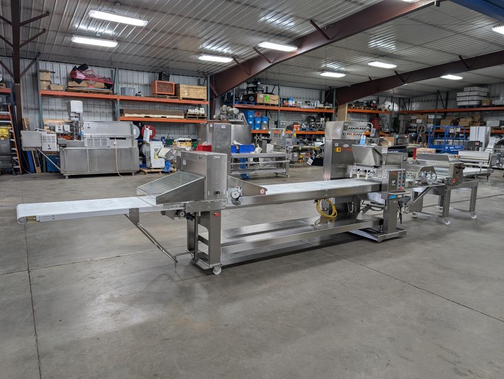 Used Rondo Doge 27 ft. Makeup Line – Sheeting, Depositor & Guillotine