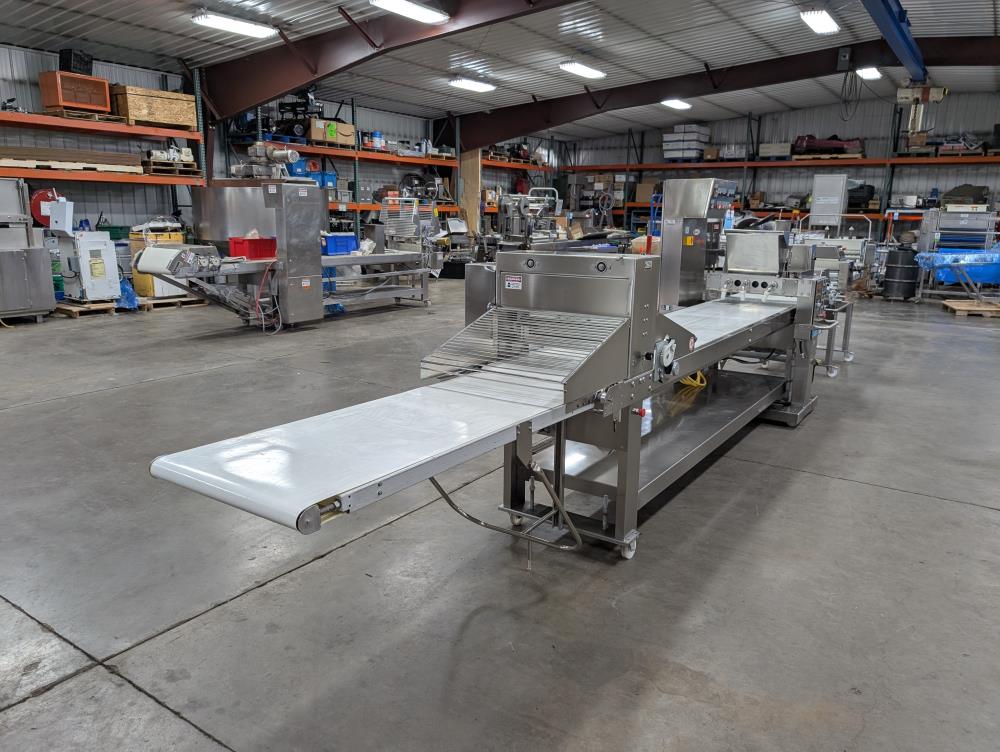 Used Rondo Doge 27 ft. Makeup Line – Sheeting, Depositor & Guillotine