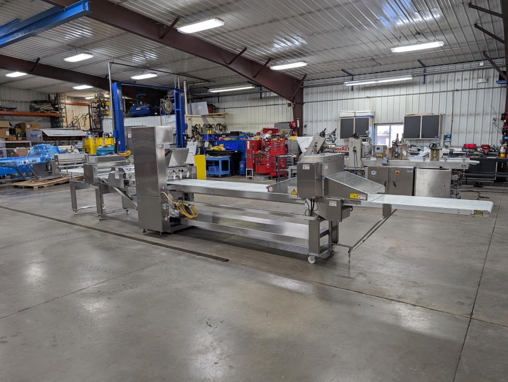 Used Rondo Doge 27 ft. Makeup Line – Sheeting, Depositor & Guillotine