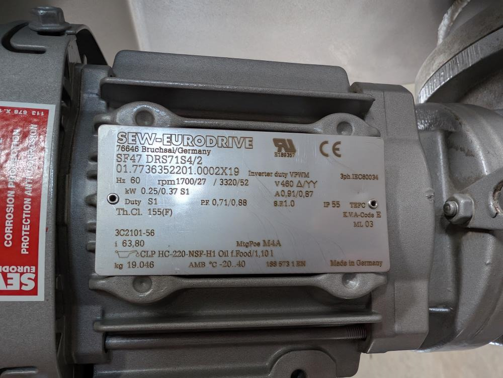 Used 2019 Stephan Microcut MCH 20 FS Cutter/Emulsifier – 1200–4500 kg/hr