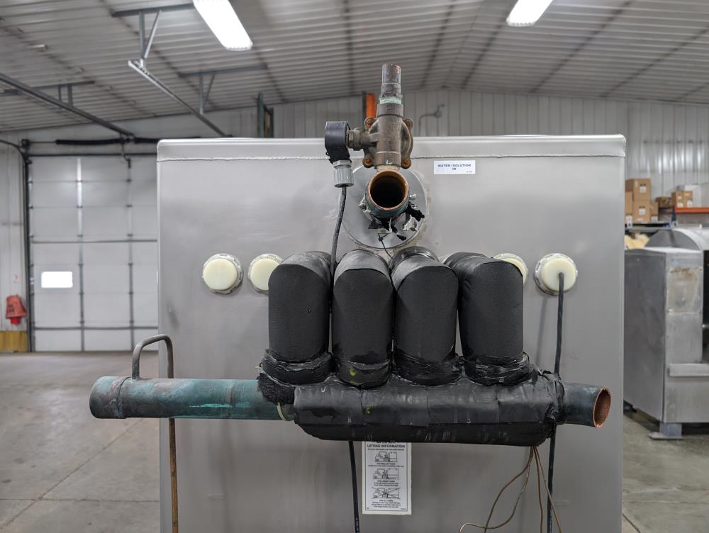 Mueller 4 Plate Falling Film Water Chiller with Condenser