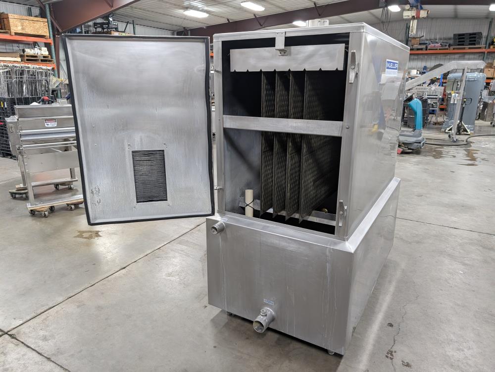 Mueller 4 Plate Falling Film Water Chiller with Condenser