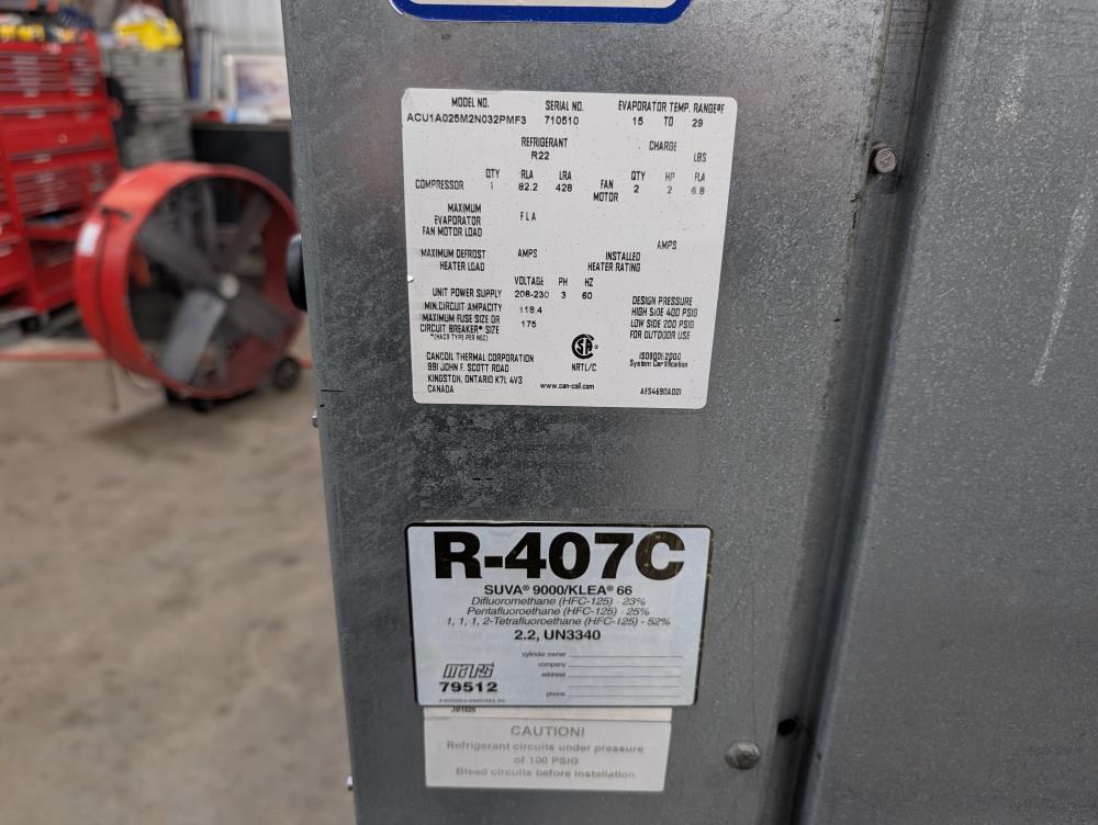 Mueller 4 Plate Falling Film Water Chiller with Condenser