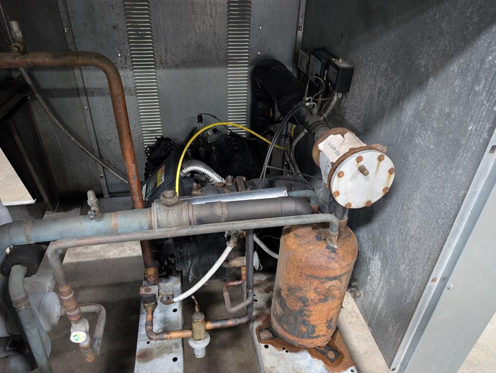 Mueller 4 Plate Falling Film Water Chiller with Condenser