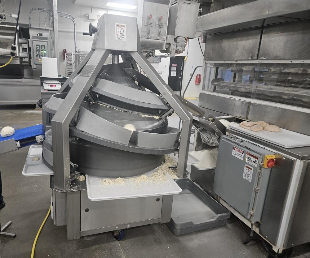 Used 2 Pocket Bread Line with Glimek & Benier Dough Equipment ...