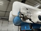 Right Stuff Equipment Cleated Incline Conveyor with Blue Sanitary ...