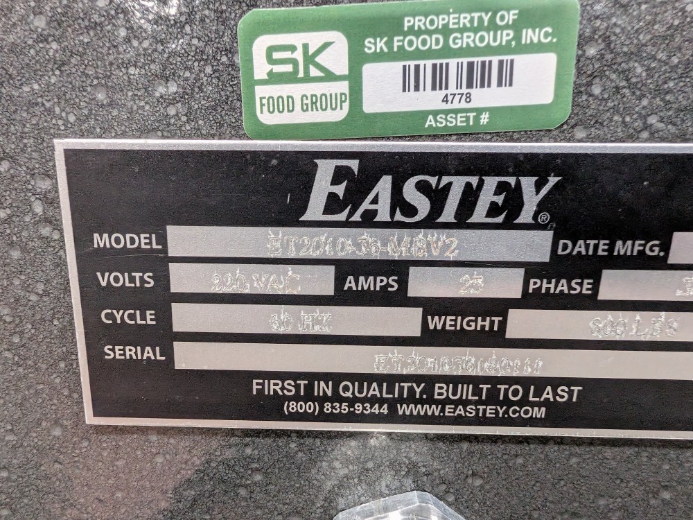 2018 Eastey Shrink Tunnel ET2010-36-MBV2