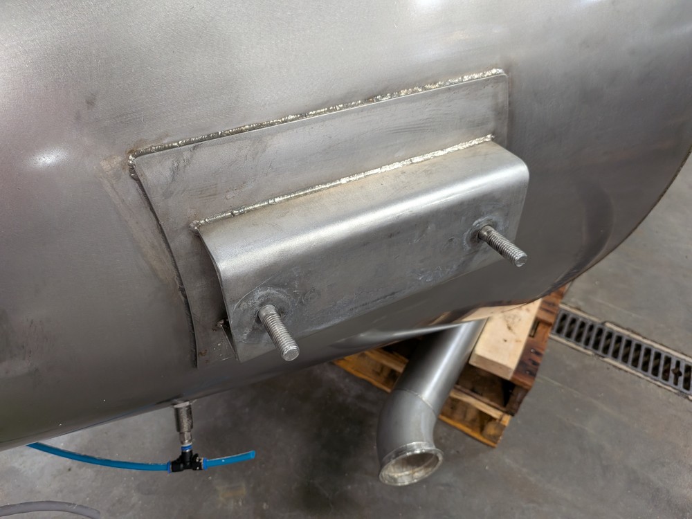 G Force SS Scaling Flour Hopper