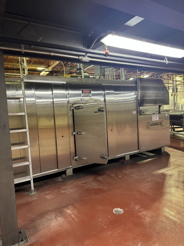 2021 Babbco 90 Ft. Direct Fired Tunnel Oven w/ Loader and Unloader