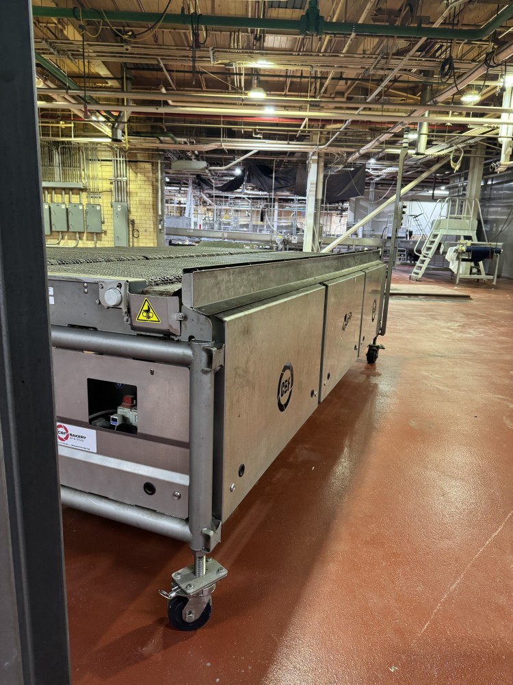 2021 Babbco 90 Ft. Direct Fired Tunnel Oven w/ Loader and Unloader