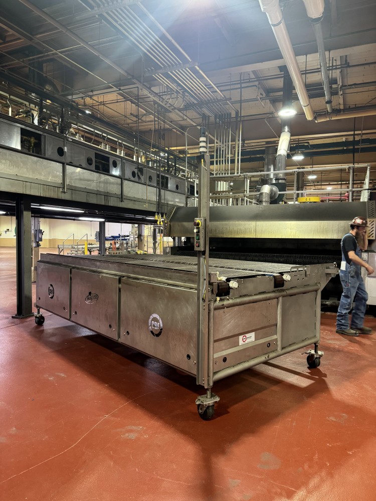 2021 Babbco 90 Ft. Direct Fired Tunnel Oven w/ Loader and Unloader