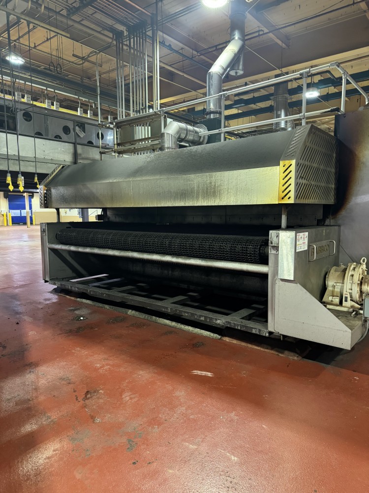 2021 Babbco 90 Ft. Direct Fired Tunnel Oven w/ Loader and Unloader