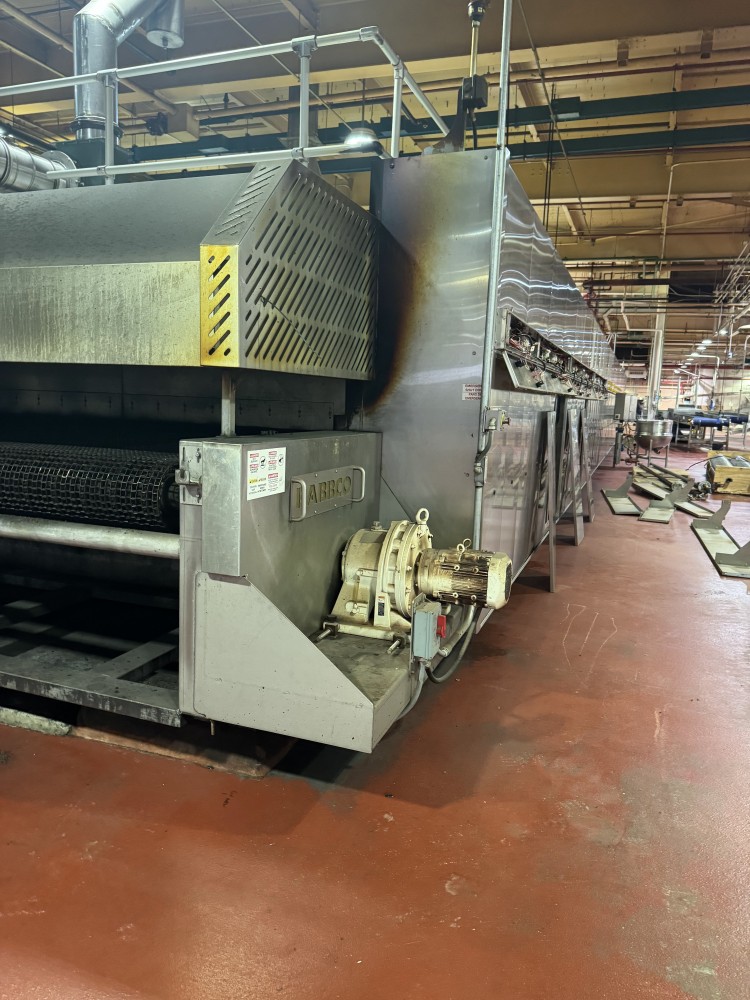 2021 Babbco 90 Ft. Direct Fired Tunnel Oven w/ Loader and Unloader