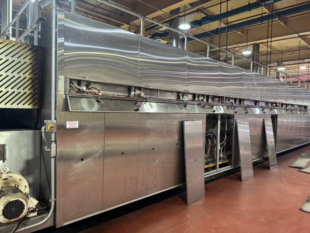 2021 Babbco 90 Ft. Direct Fired Tunnel Oven w/ Loader and Unloader