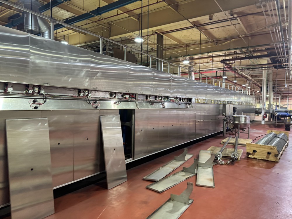 2021 Babbco 90 Ft. Direct Fired Tunnel Oven w/ Loader and Unloader