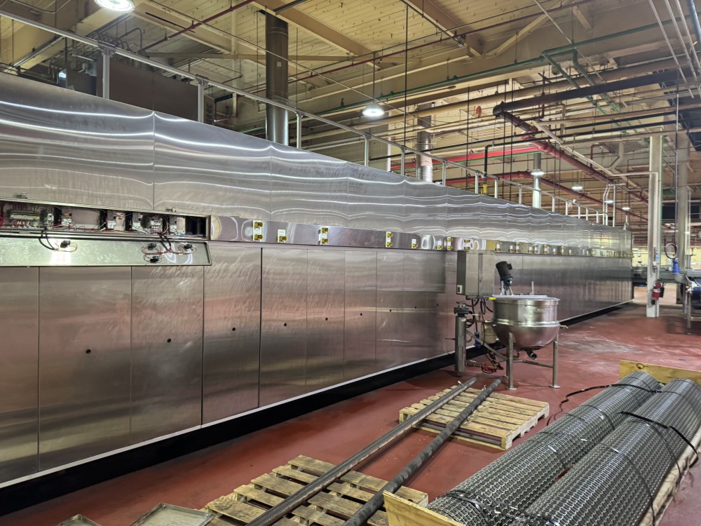 2021 Babbco 90 Ft. Direct Fired Tunnel Oven w/ Loader and Unloader