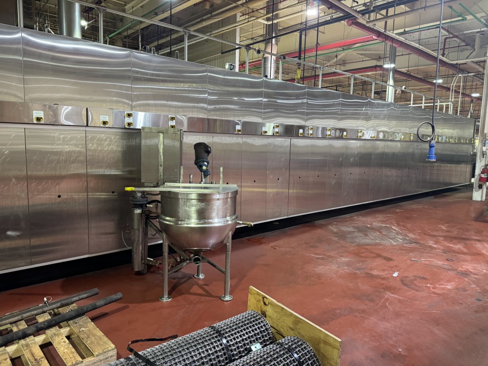 2021 Babbco 90 Ft. Direct Fired Tunnel Oven w/ Loader and Unloader