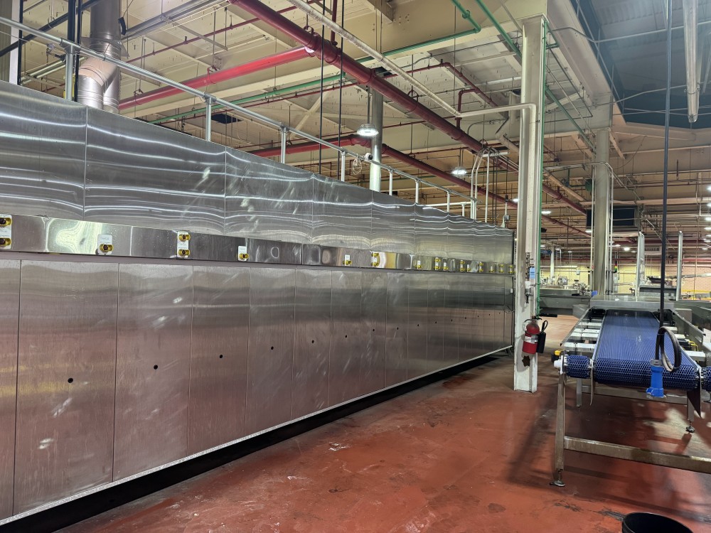 2021 Babbco 90 Ft. Direct Fired Tunnel Oven w/ Loader and Unloader