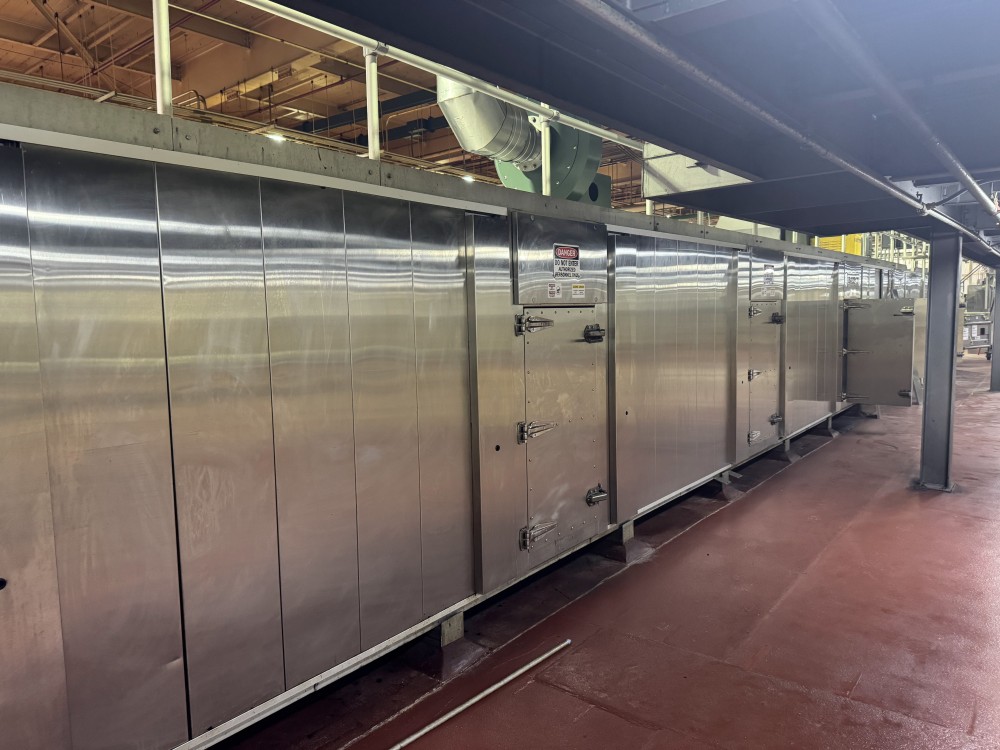 2021 Babbco 90 Ft. Direct Fired Tunnel Oven w/ Loader and Unloader