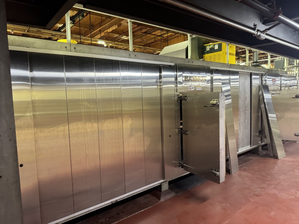 2021 Babbco 90 Ft. Direct Fired Tunnel Oven w/ Loader and Unloader
