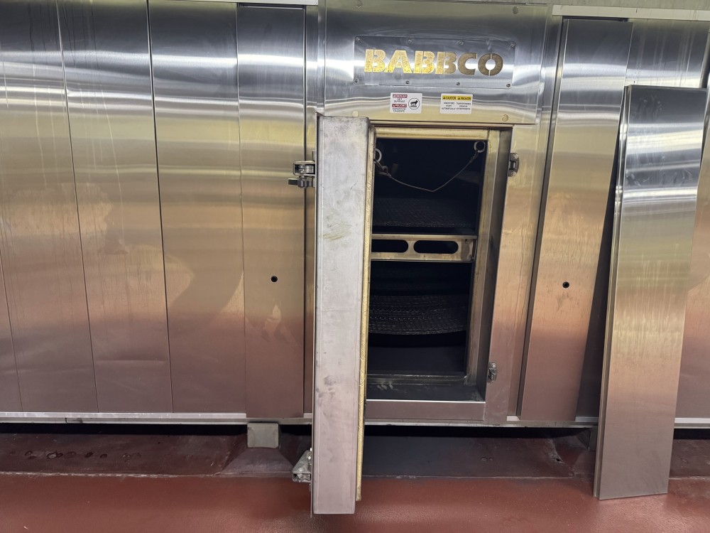 2021 Babbco 90 Ft. Direct Fired Tunnel Oven w/ Loader and Unloader